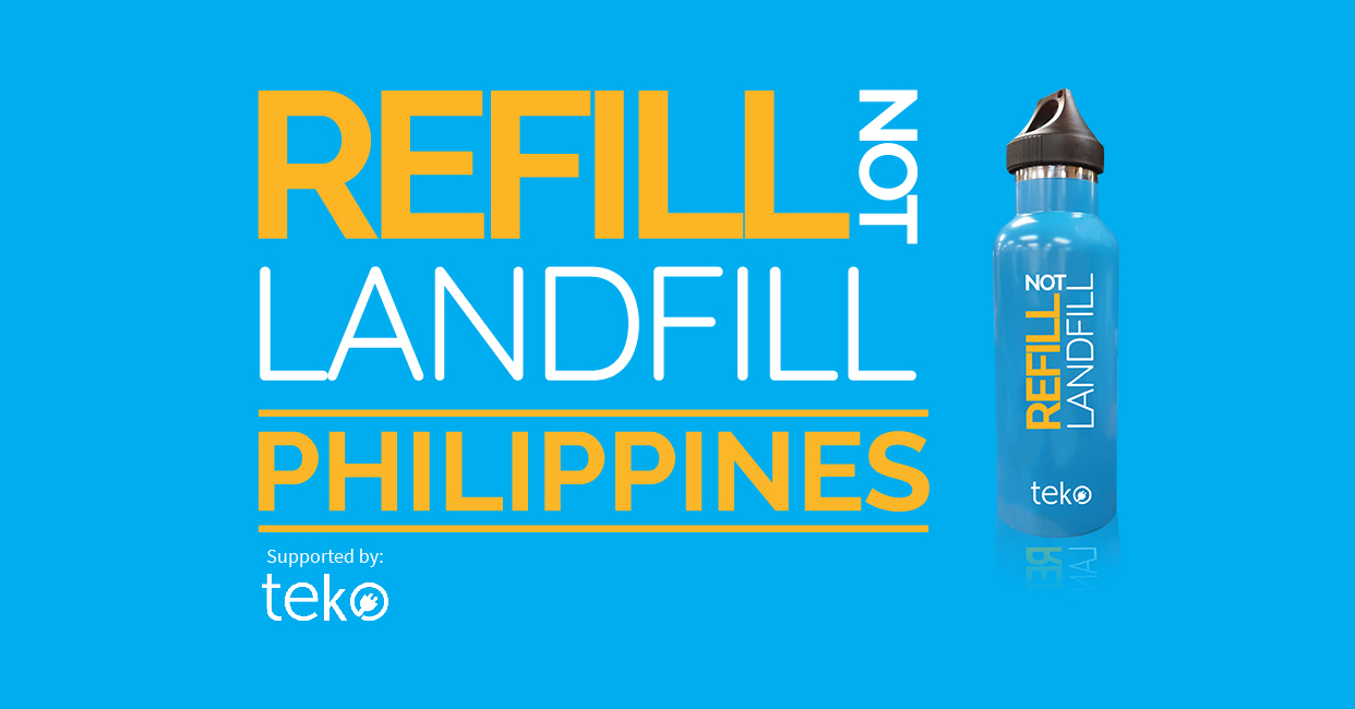 Refill Not Landfill Water Stations Map - PH